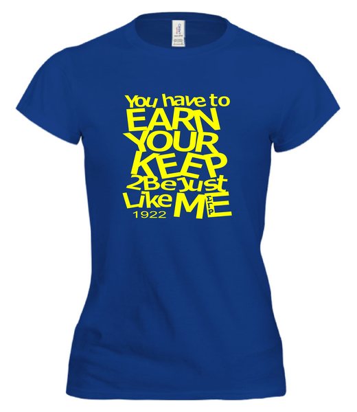 SGR Earn Your Keep – Garage Boyz T-shirt Co.
